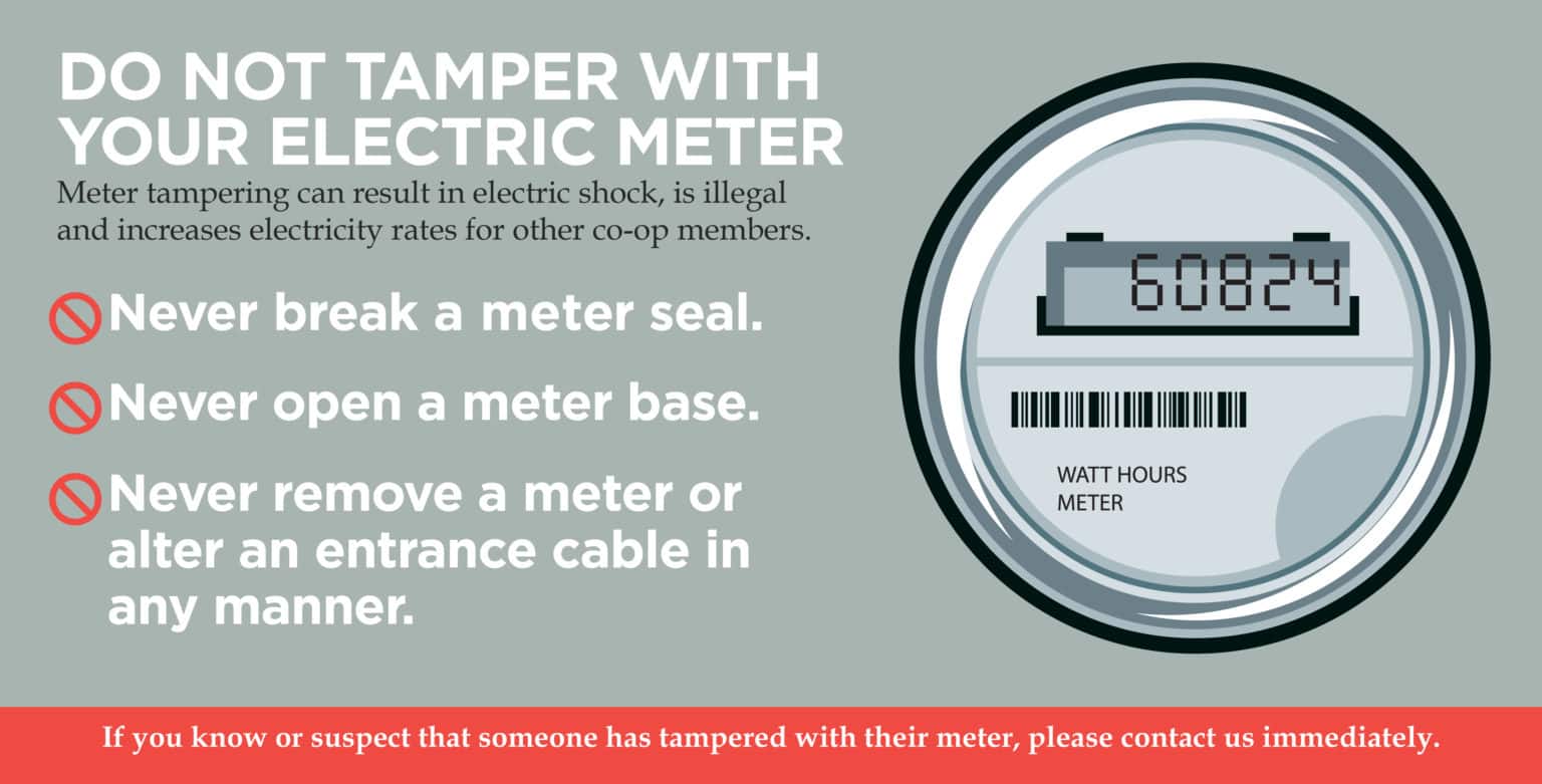Don’t Tamper With Your Electric Meter – Kenergy Corp